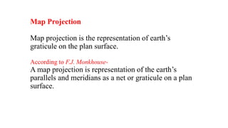 Map projection Map and Globe | PPTX