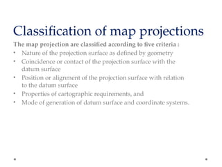 Map projection | PPT