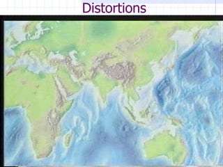 Map Projections | PPT | 3-D Graphics | Computer Software and Applications