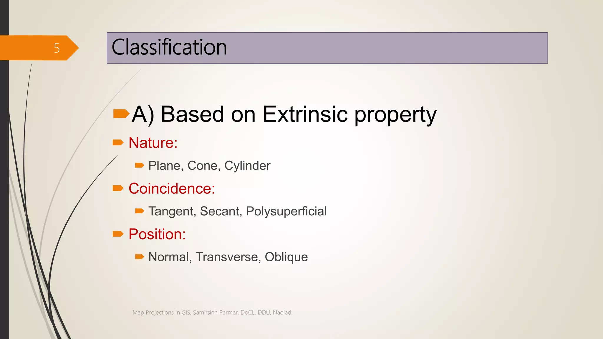 MAP PROJECTION IN GIS.pptx
