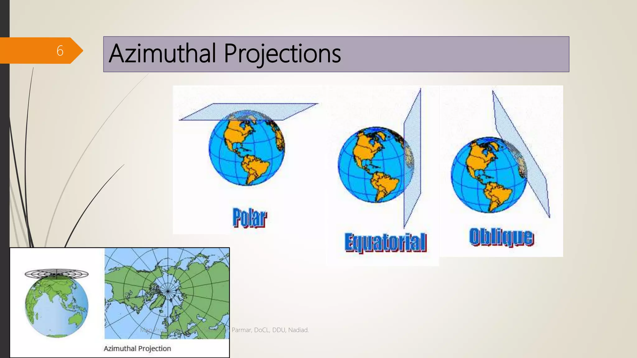 MAP PROJECTION IN GIS.pptx