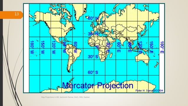 MAP PROJECTION IN GIS.pptx