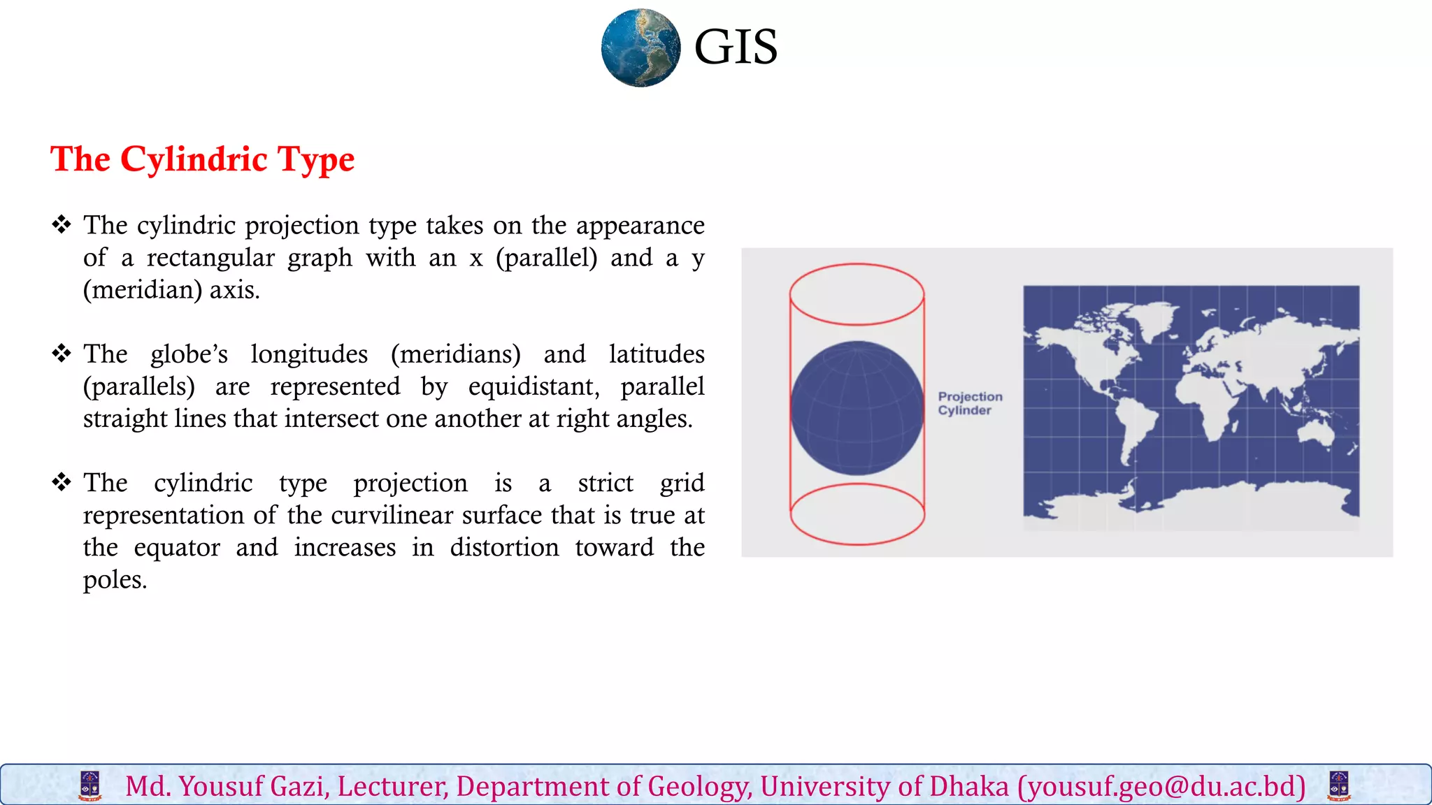 Map projection md. yousuf gazi | PDF