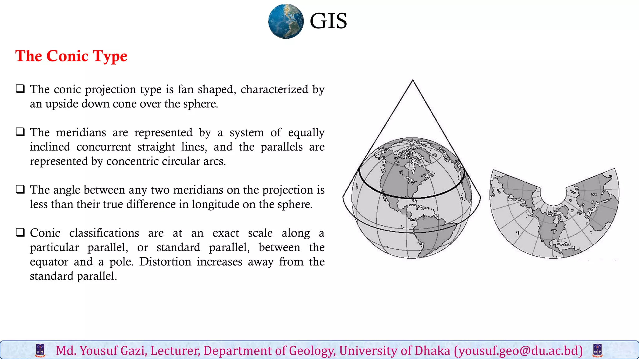 Map projection md. yousuf gazi | PDF