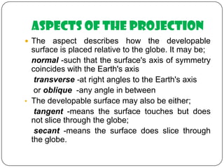 Map projections | PPTX