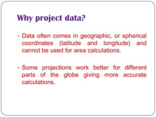 Map projections | PPTX