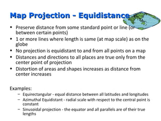 Map projections | PPT