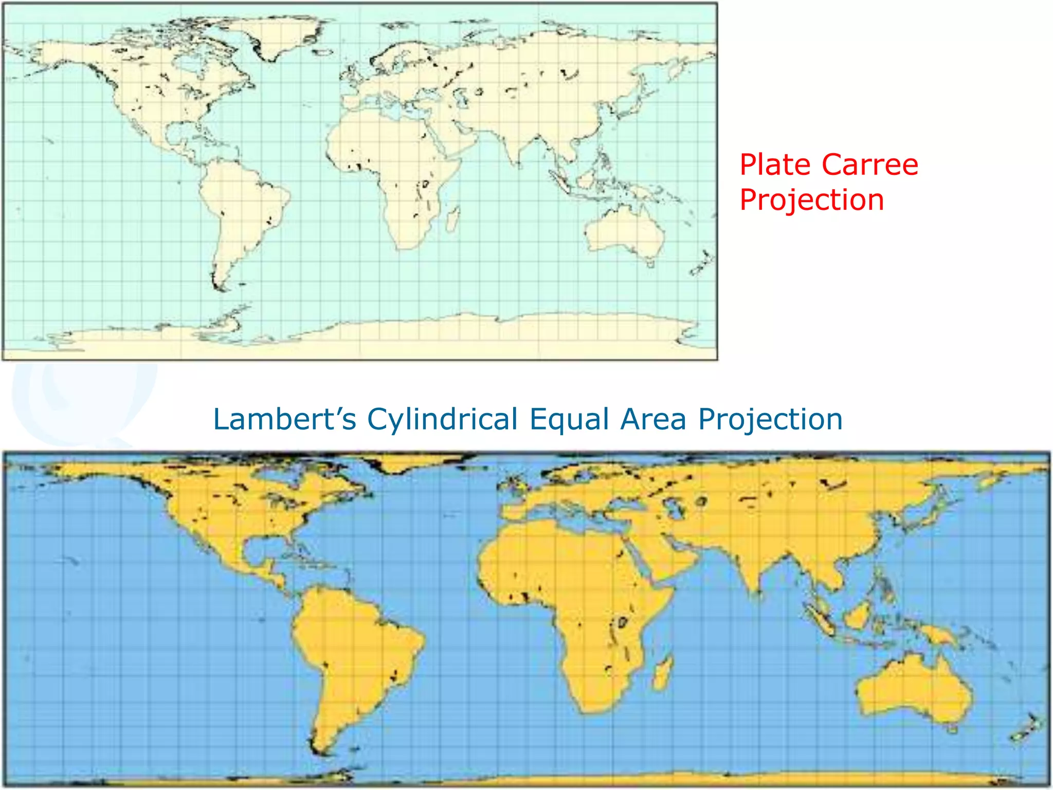 Map Projections ―concepts, classes and usage | PPT