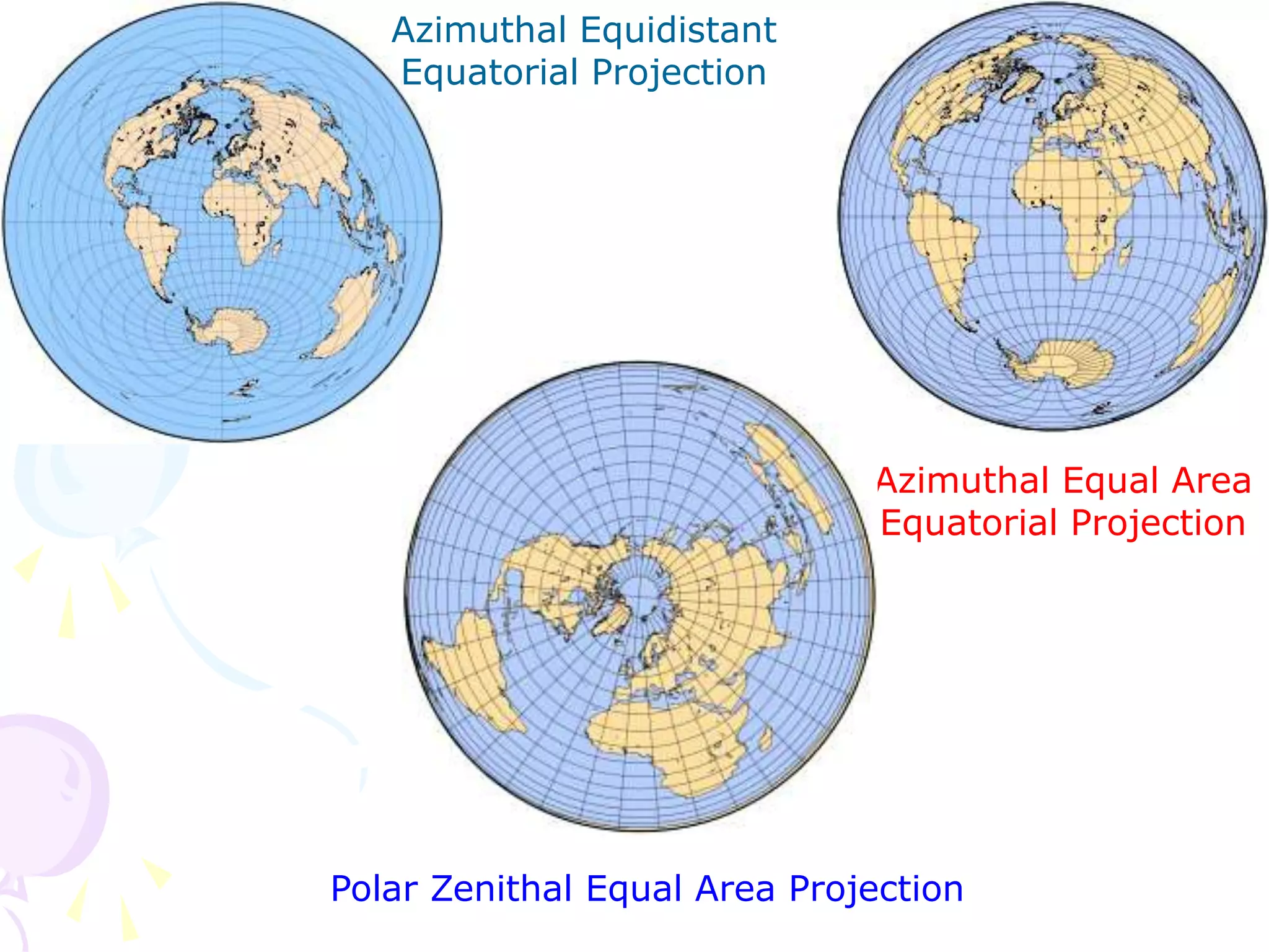 Map Projections ―concepts, classes and usage | PPT