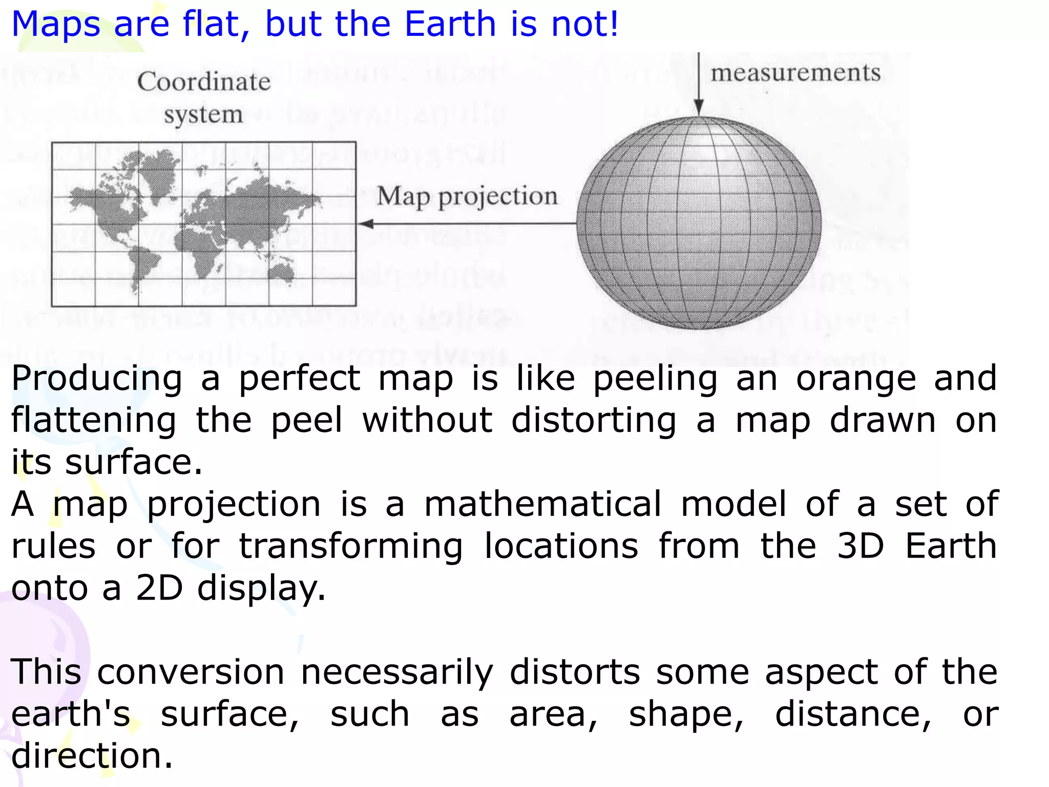 Map Projections ―concepts, classes and usage | PPT