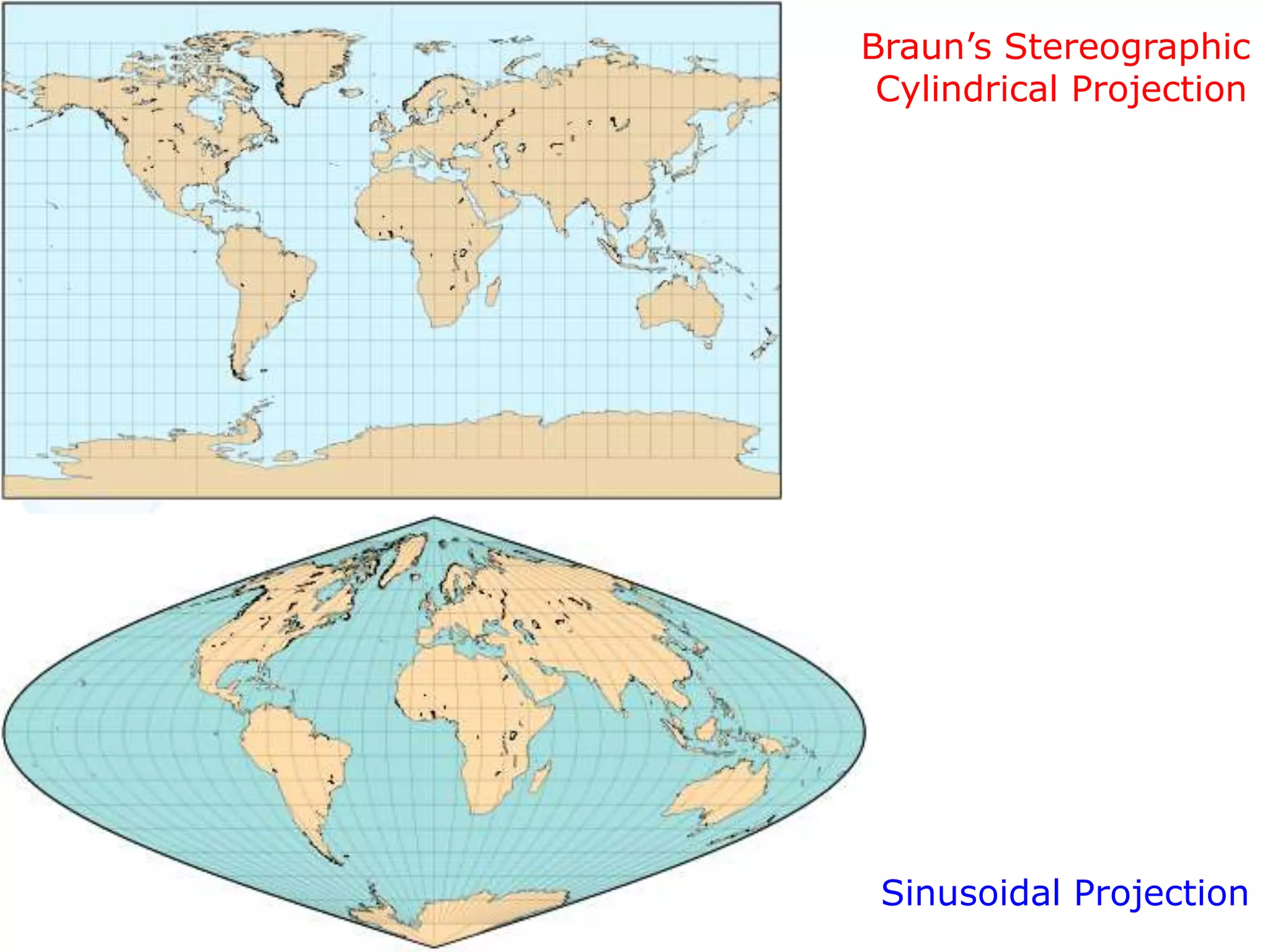 Map Projections ―concepts, classes and usage | PPT