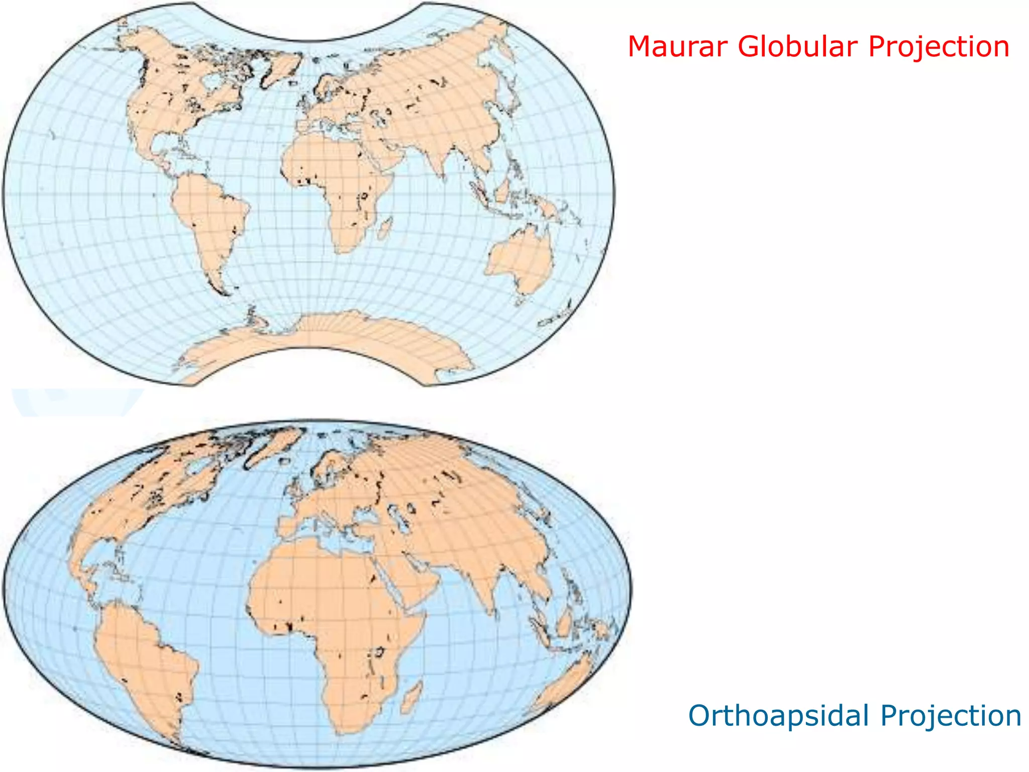 Map Projections ―concepts, classes and usage | PPT | 3-D Graphics | Computer Software and ...