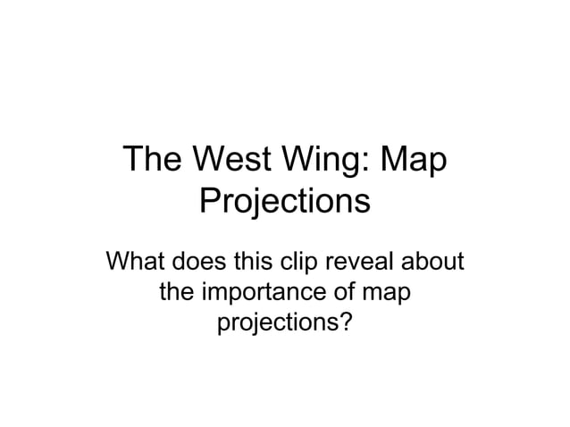 map projections.ppt
