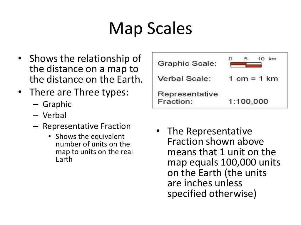Map Projections and Map Scales
