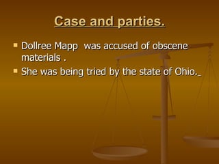 Mapp v ohio | PPT