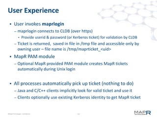 Securing Hadoop - MapR Technologies | PPT