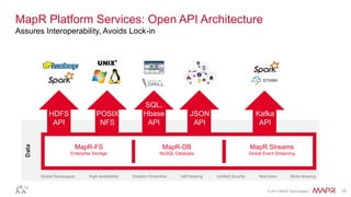 MapR Streams and MapR Converged Data Platform | PPTX