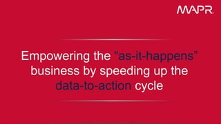 MapR Streams and MapR Converged Data Platform | PPTX