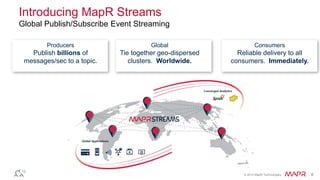 MapR Streams and MapR Converged Data Platform | PPTX
