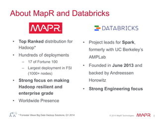 Let Spark Fly: Advantages and Use Cases for Spark on Hadoop | PPT