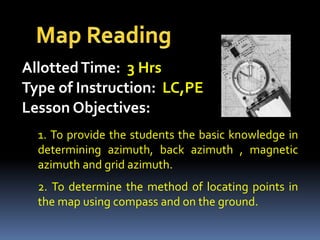 Map Reading | PPTX