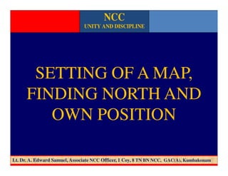 MAP READING for understanding the direction | PPT