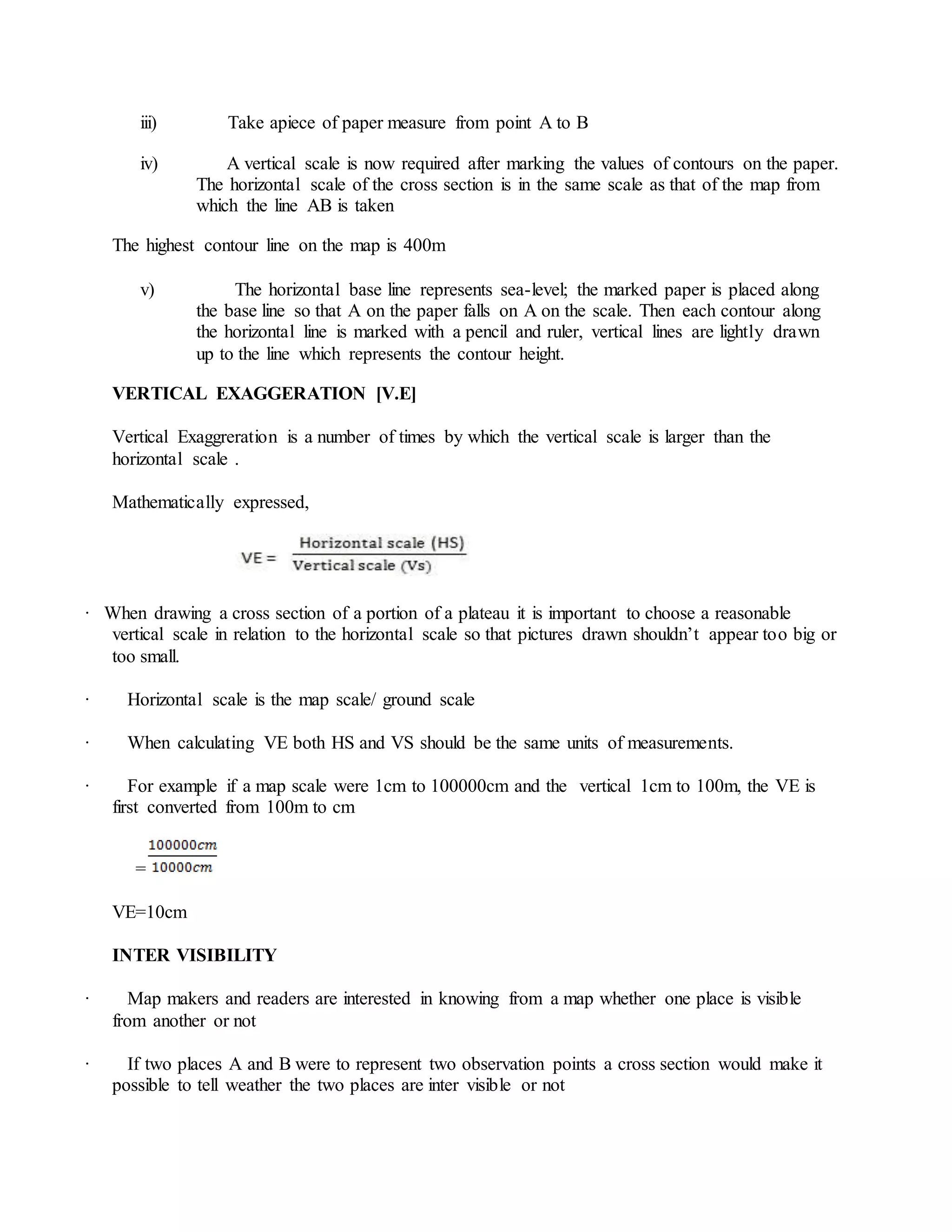 Map reading and interpretation | DOCX