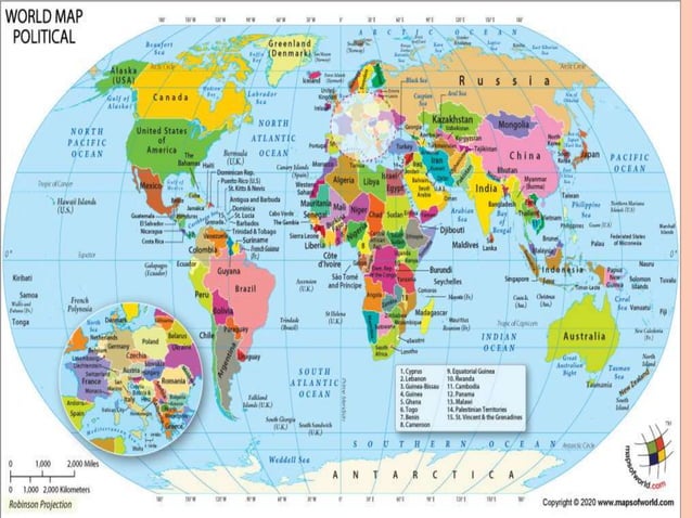 Map reading, geography and geographic terms | PPT