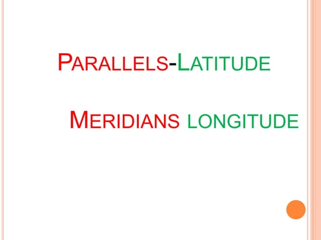 Map reading, geography and geographic terms | PPT