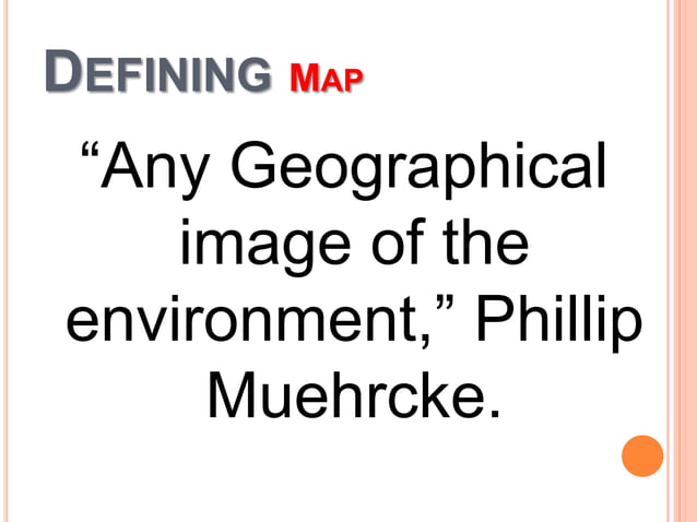Map reading, geography and geographic terms | PPT