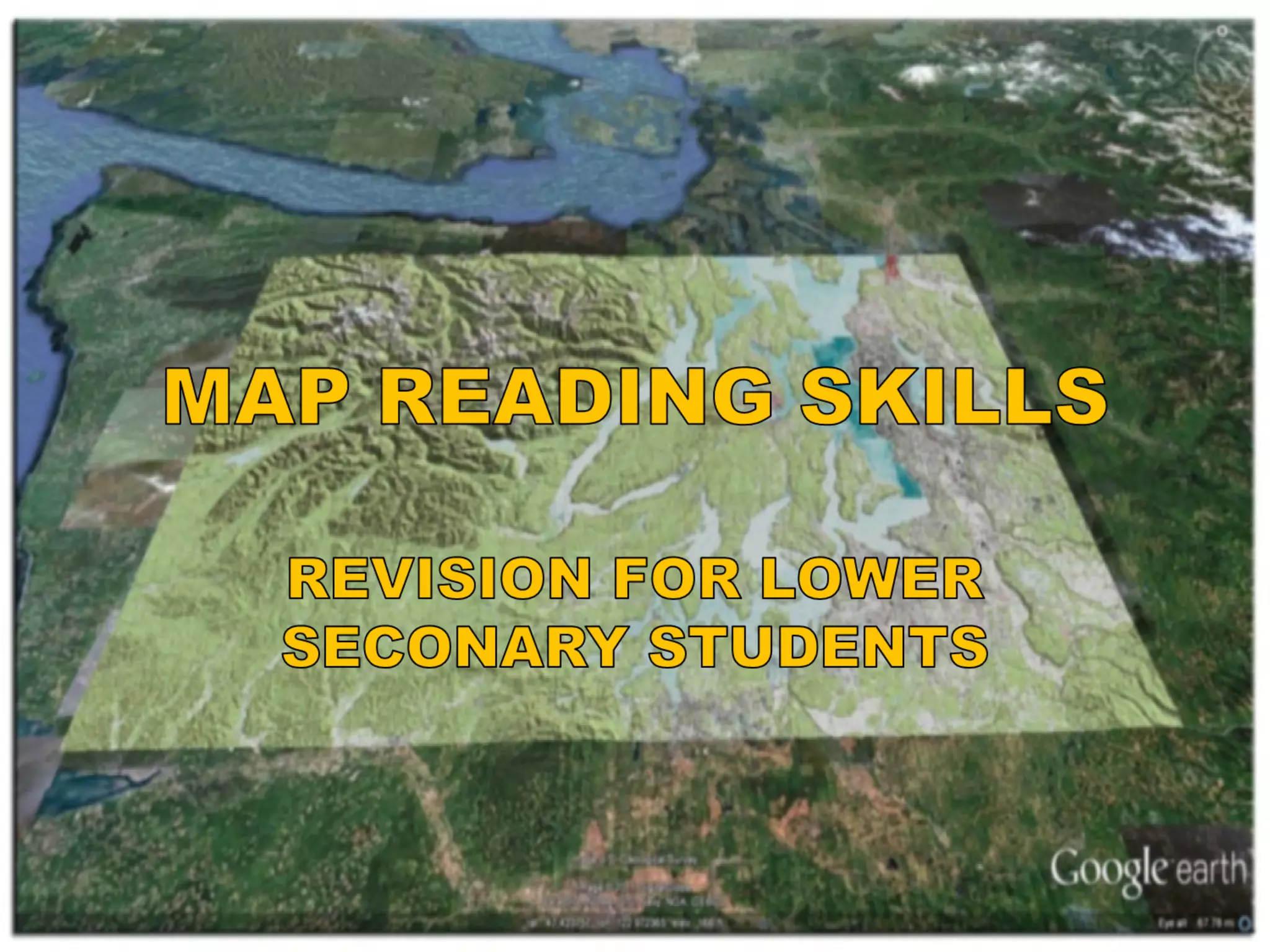 Map reading skills lower sec | PPT