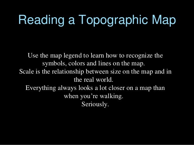 Maps, Map Reading, Topographic Maps and Free APPs | PPTX