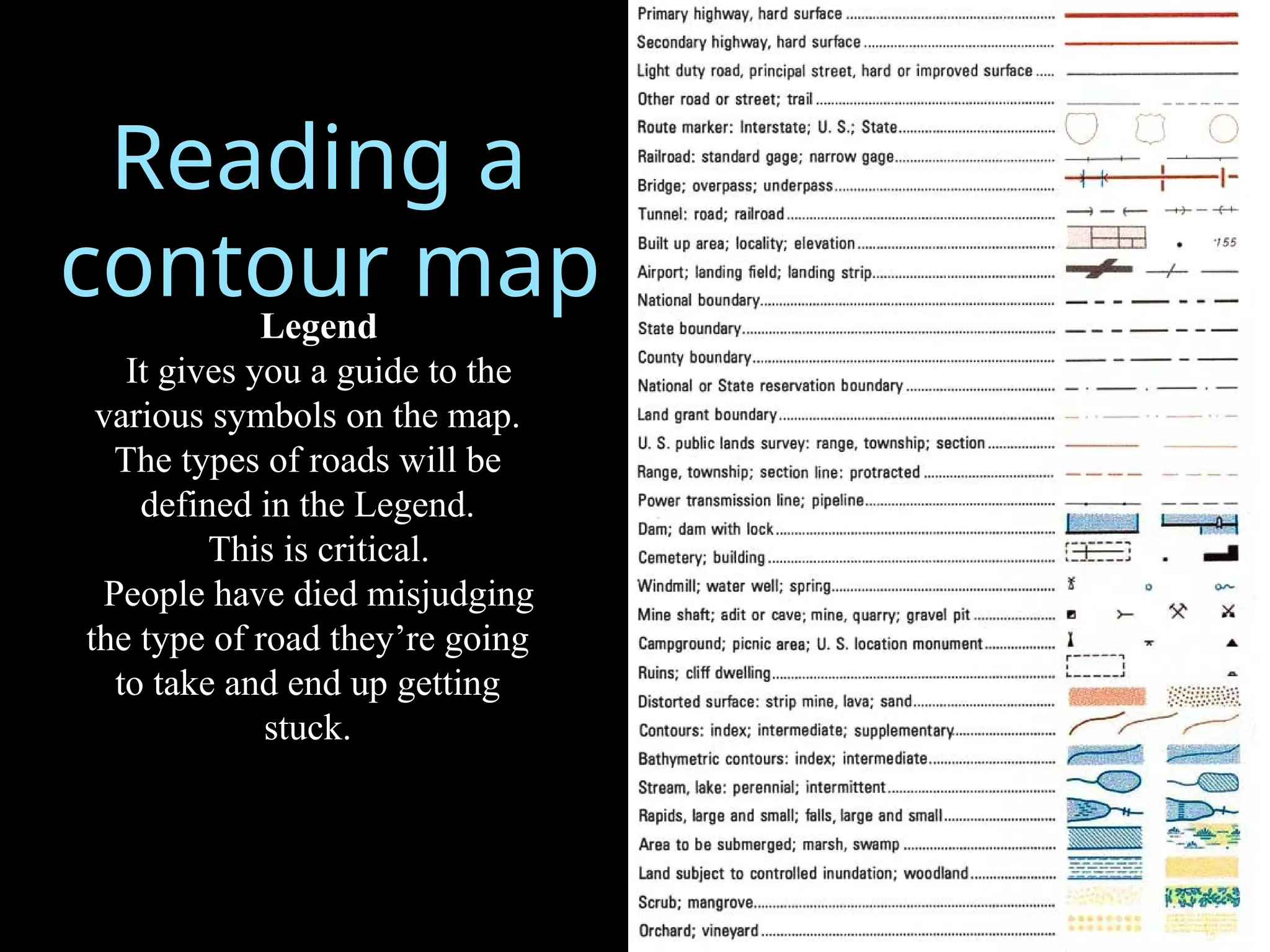 Why You Neds Physical Maps and Know How To Read A Topographic Map | PPTX