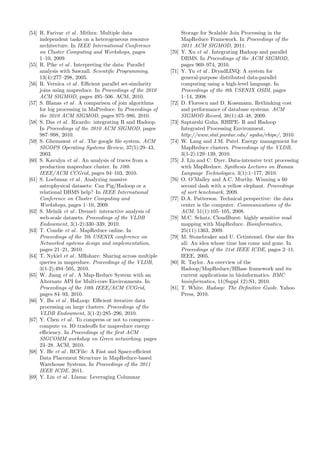 Parallel Data Processing with MapReduce: A Survey | PDF