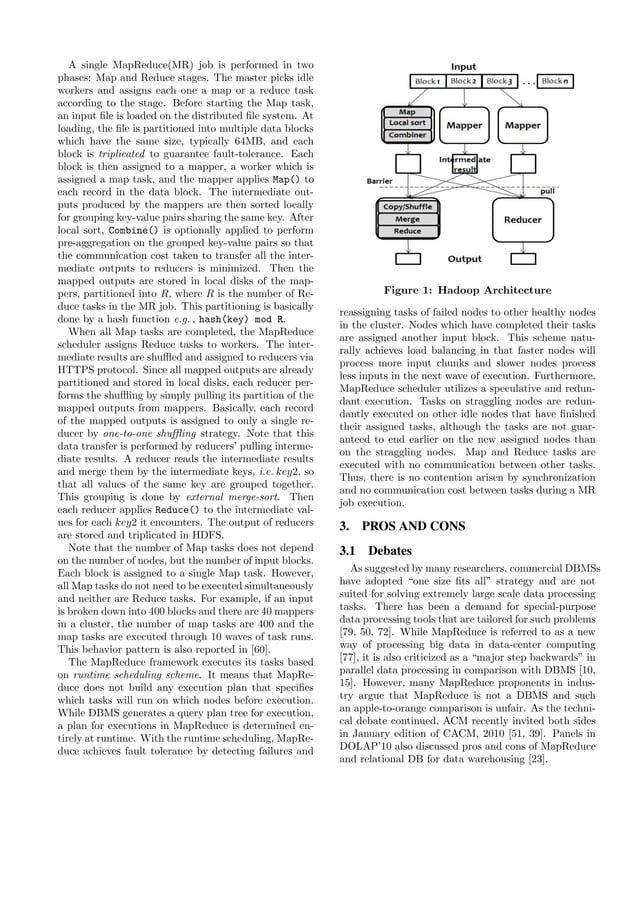 Parallel Data Processing With Mapreduce A Survey Pdf
