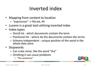 MapReduce frameworks and methods - Adam Horvath, Google Technology User ...