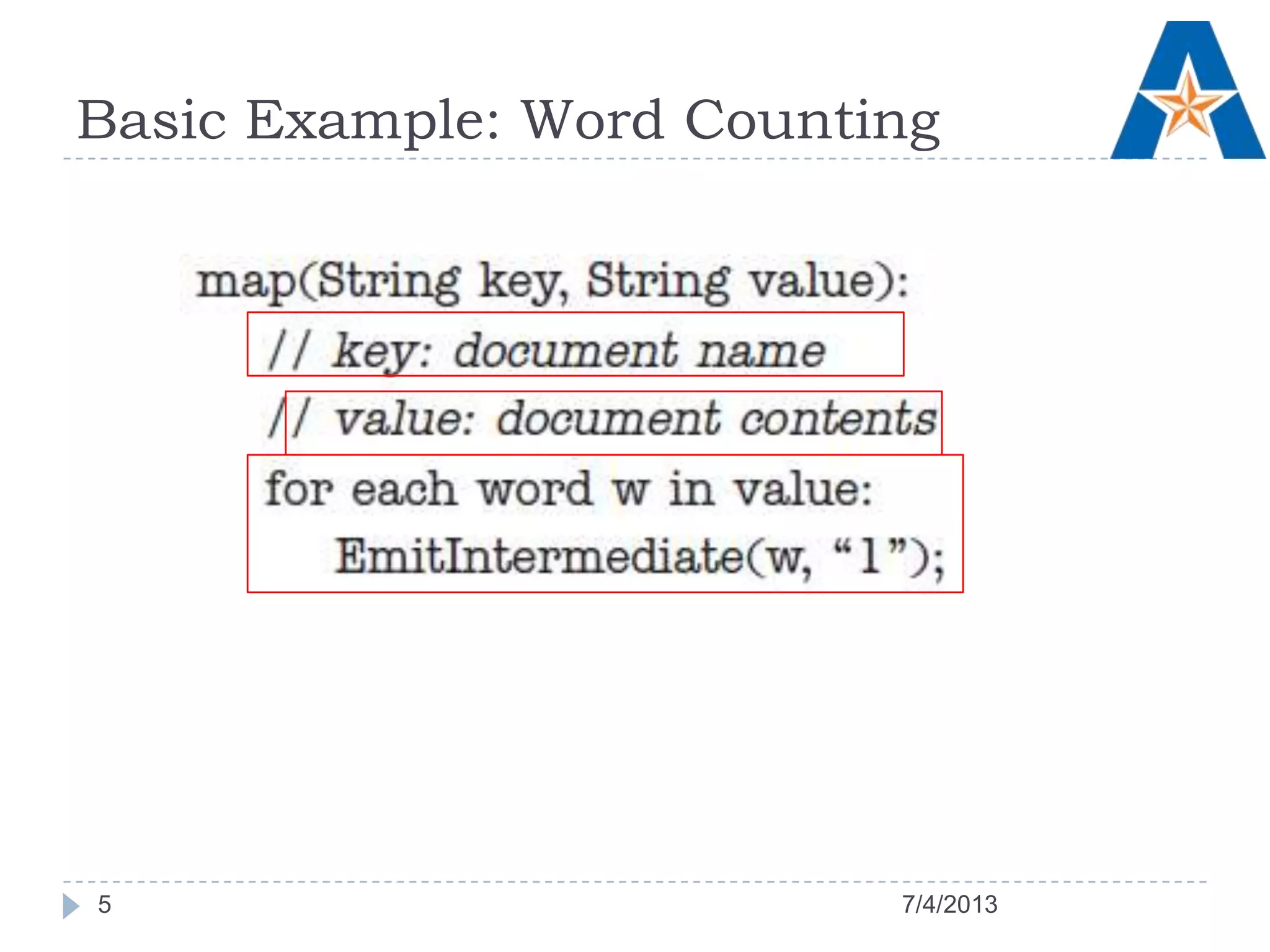 Mapreduce Simplified Data Processing On Large Clusters Ppt Free