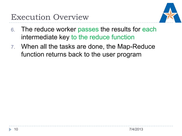 Mapreduce Simplified Data Processing On Large Clusters Ppt Free