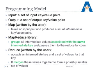 MapReduce : Simplified Data Processing on Large Clusters | PPTX