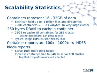 MapReduce Improvements in MapR Hadoop | PDF | Databases | Computer Software and Applications