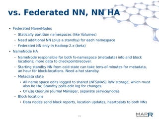 MapReduce Improvements in MapR Hadoop | PDF | Databases | Computer Software and Applications