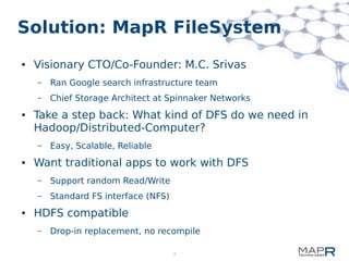 MapReduce Improvements in MapR Hadoop | PDF | Databases | Computer Software and Applications