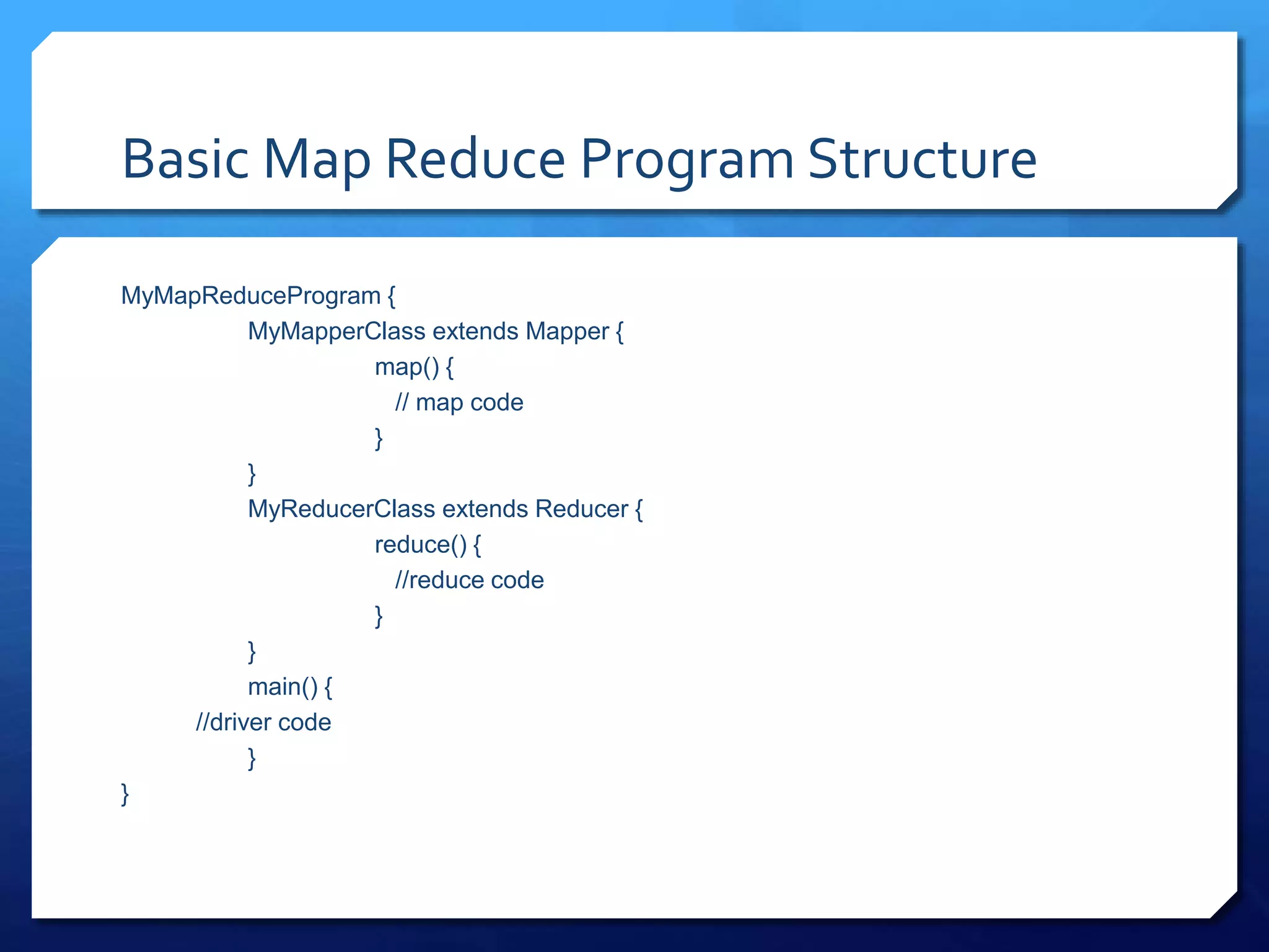 Mastering Hadoop Map Reduce - Custom Types and Other Optimizations | PPTX