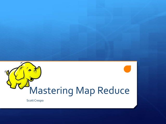 Mastering Hadoop Map Reduce - Custom Types and Other Optimizations | PPT