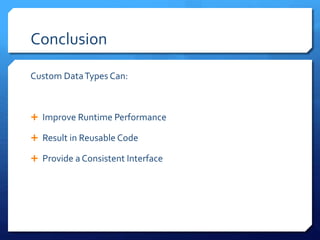 Mastering Hadoop Map Reduce - Custom Types and Other Optimizations | PPTX