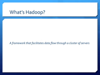 Mastering Hadoop Map Reduce - Custom Types and Other Optimizations | PPTX