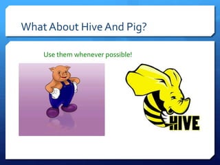 Mastering Hadoop Map Reduce - Custom Types and Other Optimizations | PPTX