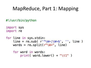 A Hands-on Introduction to MapReduce (in Python) | PPTX