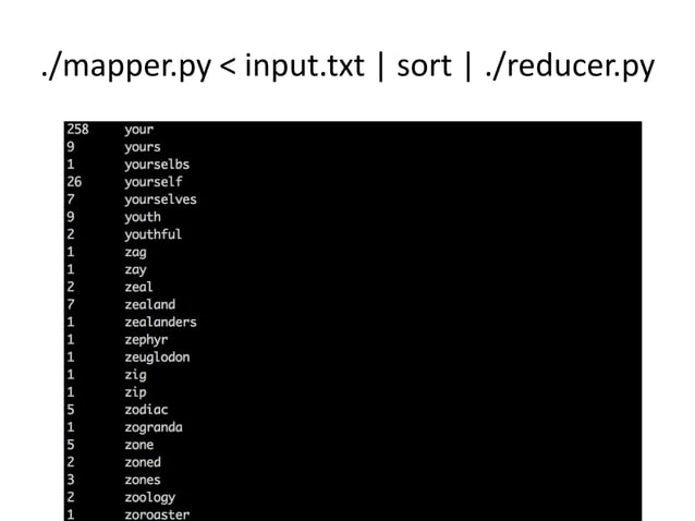 A Hands-on Introduction to MapReduce (in Python) | PPTX