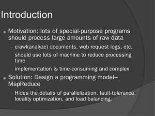 Introduction of MapReduce | PDF